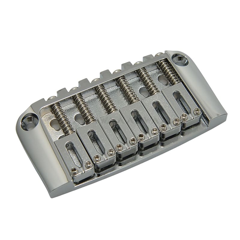 6-String Brass Hardtail Guitar Bridge (Ibanez Gibraltar | Reverb