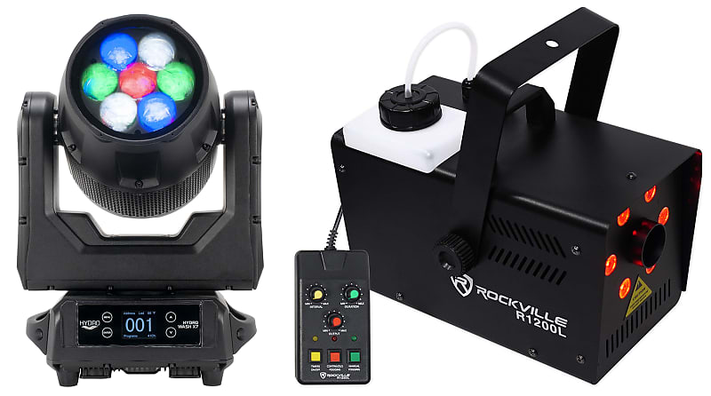 American DJ HYDRO WASHX7 Outdoor RGBW Wireless DMX Moving | Reverb