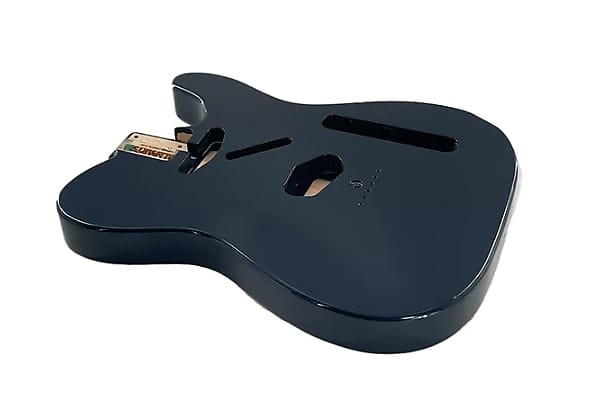Allparts TBF-GMB - Deep Steel Blue Replacement Body for | Reverb