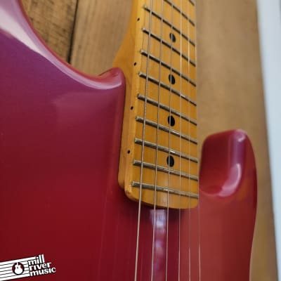 Kramer Baretta Flip Flop Red Vintage 1986 Maple Neck w/ HSC | Reverb