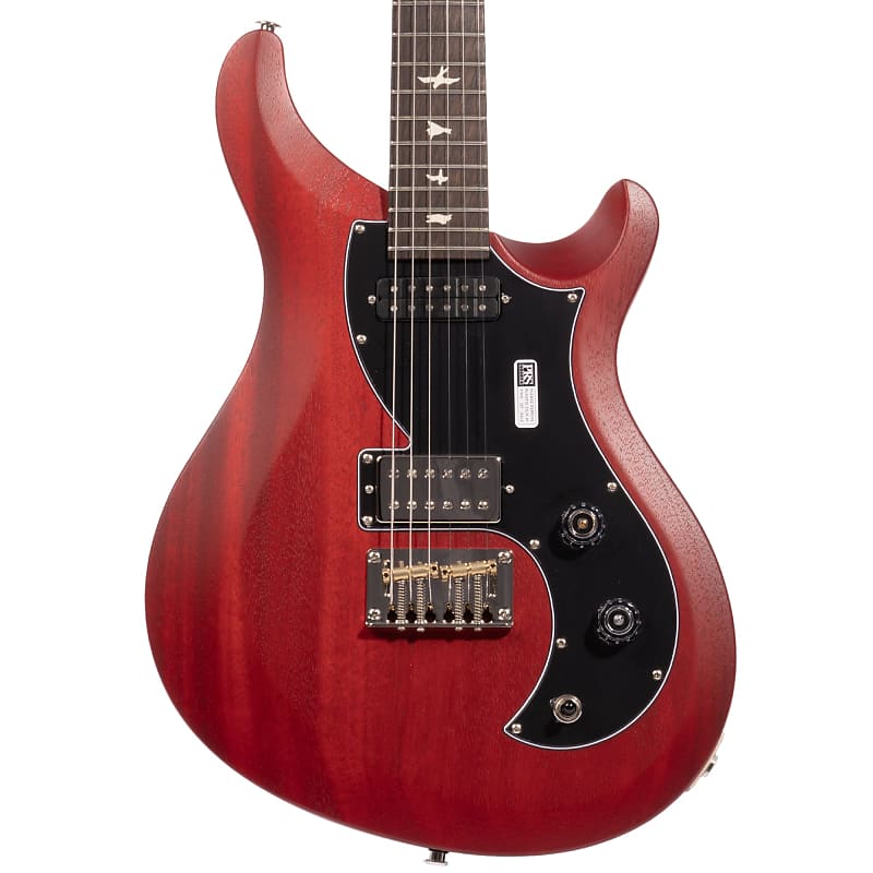 PRS S2 Vela Satin Electric Guitar, Vintage Cherry Satin - | Reverb