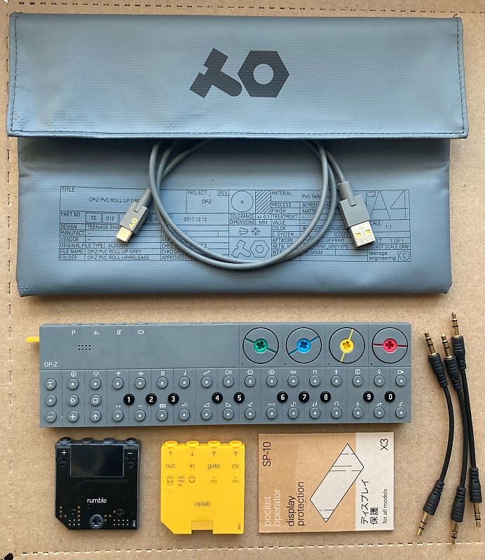 Teenage Engineering OP-Z & 2 Oplab Modules | Reverb