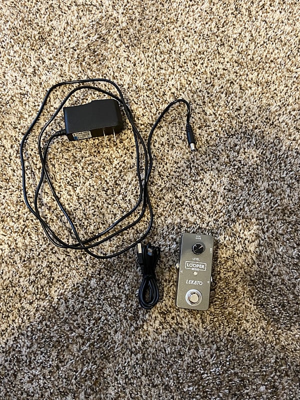 Lekato Looper Pedal Loop Pedal with USB and power supply | Reverb