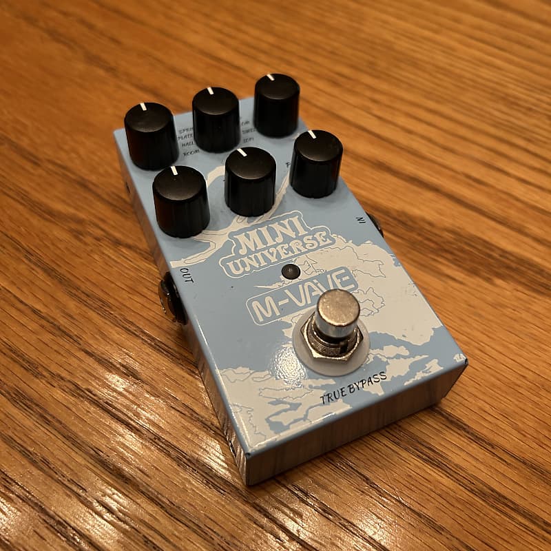M-Vave Mini Universe Reverb - Baby Blue | Reverb