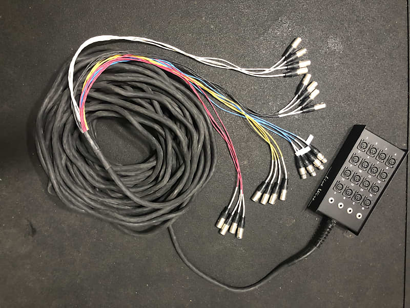 Live Wire 16/4 Channel Cable Snake 50ft | Reverb