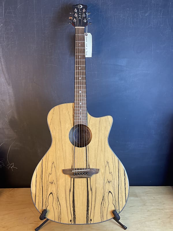 Luna Gypsy Exotic Acoustic Guitar 2024Natural | Reverb UK