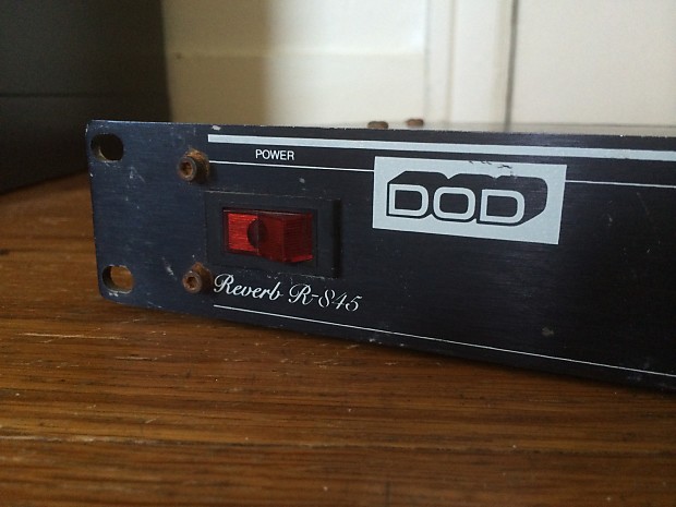 DOD Reverb R-845 1980s rackmount spring reverb [Parts or | Reverb