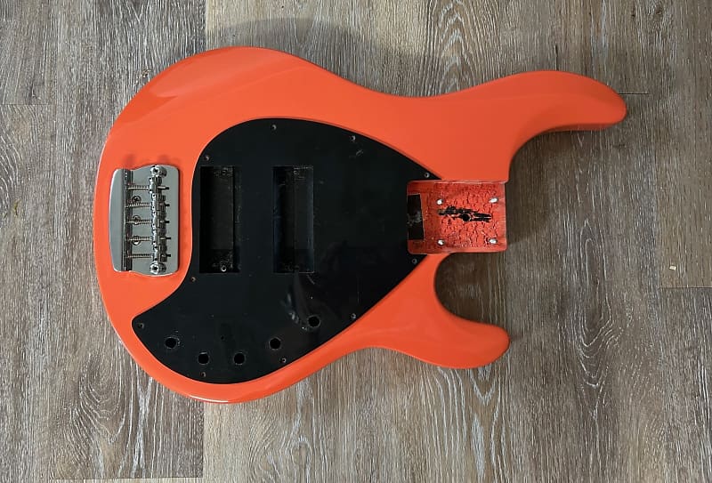 OLP Tony Levin Signature Stingray 5 BODY 2000s - orange whip | Reverb