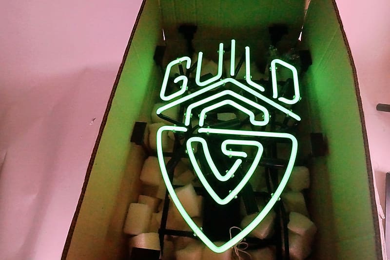 Guild Guitars Neon Sign | Reverb