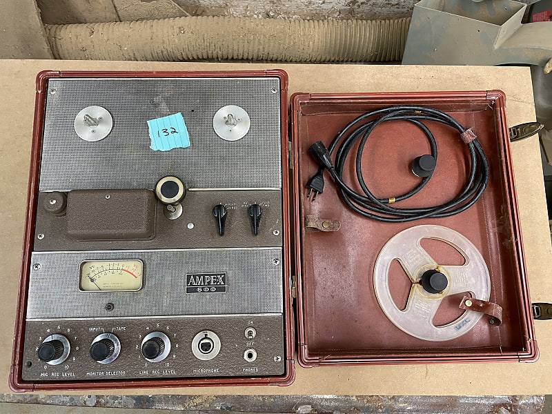 Ampex 600 in Portable Case | Reverb