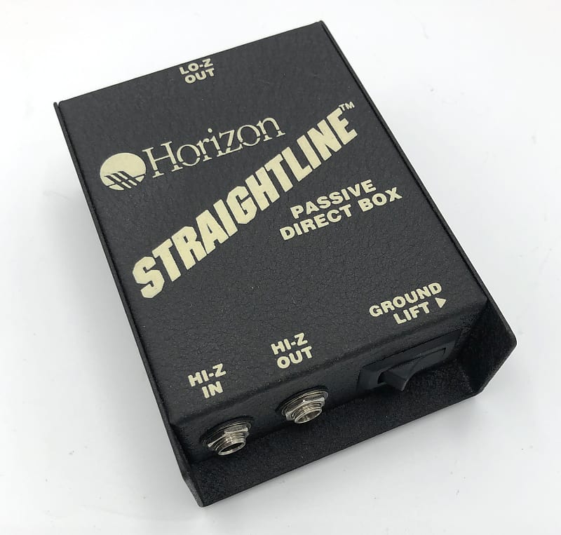 Horizon Devices SL-1 DI Box 1980's - Black Powder Coat | Reverb