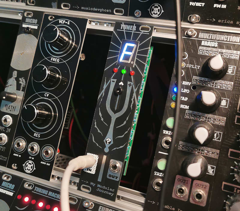 TUNA - MyModularJourney | Tuner Module | 6HP Eurorack DIY - | Reverb