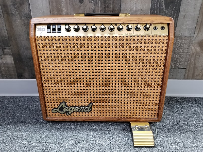 1980s Legend A30 Combo Amp - With Footswitch | Reverb