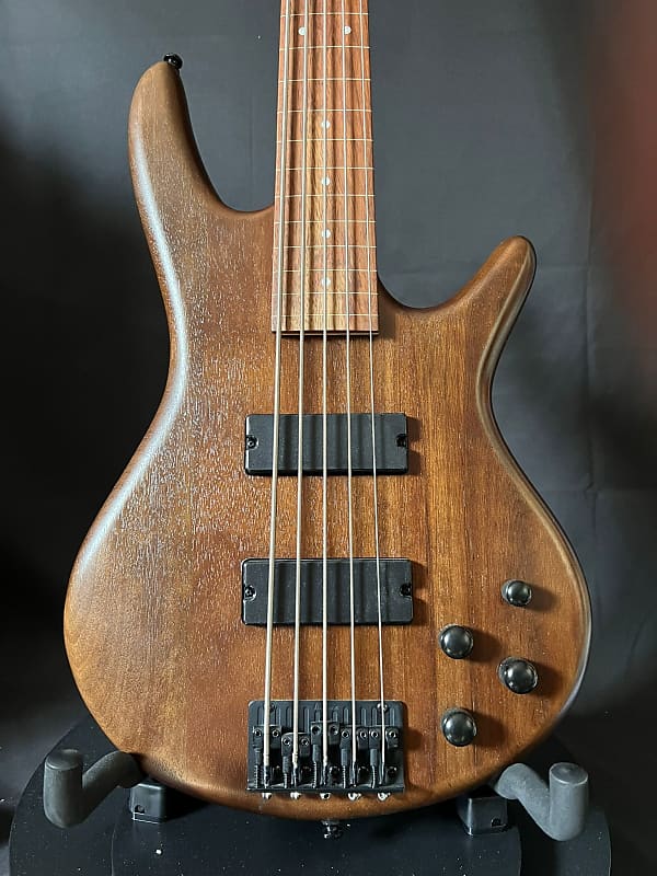 Ibanez Fretless 5 strings bass Active made in | Reverb Poland