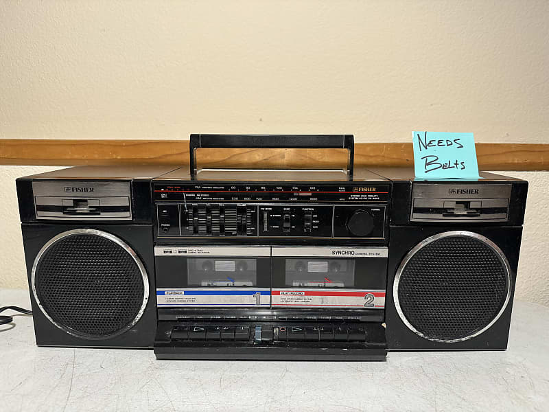 Fisher PH-W402 Boombox HiFi Stereo Portable Vintage Audio | Reverb