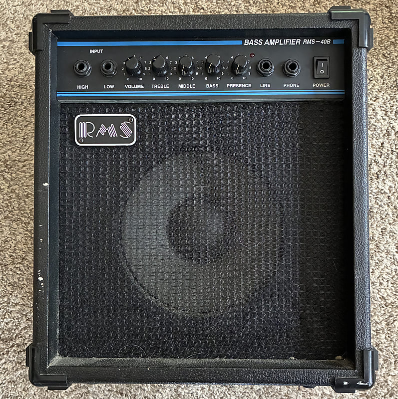 RMS-40B Bass Amplifier | Reverb