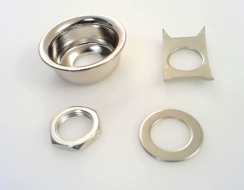 True Custom Shop® Nickel Input Jack Cup Ferrule for Vintage | Reverb