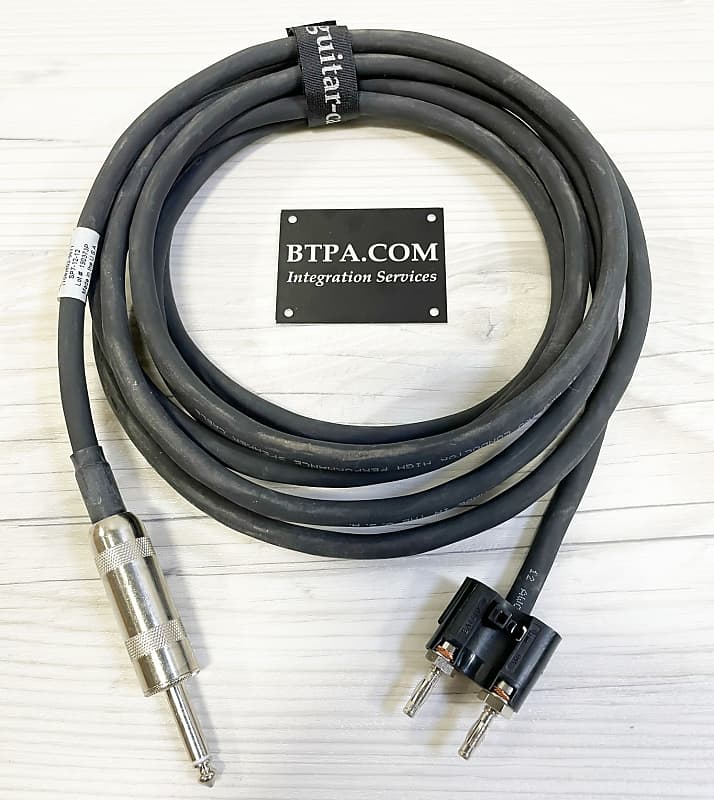 Best-Tronics Pro Audio 12 Foot 12 AWG Speaker 1/4" to Banana | Reverb