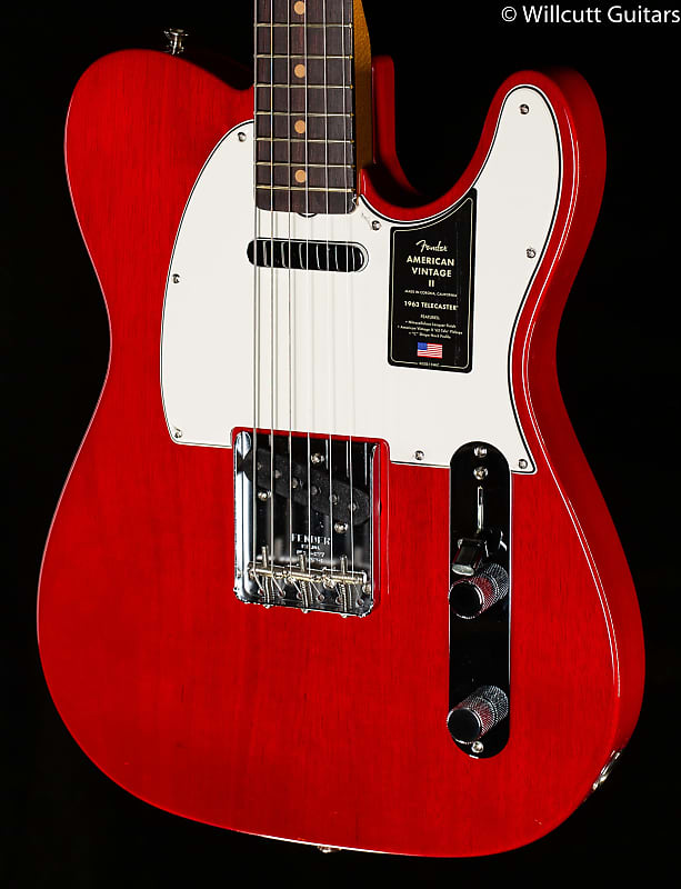 Fender American Vintage II 1963 Telecaster Crimson Red | Reverb