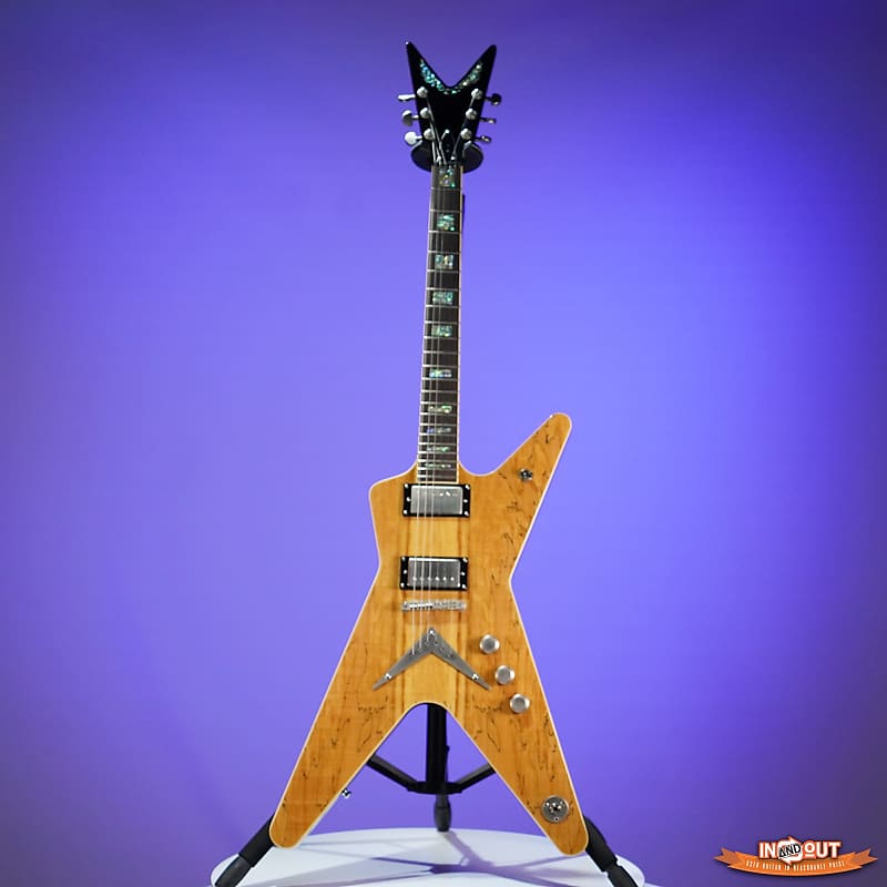 Dean ML. Exotic Spalted Maple Rare | Reverb Australia