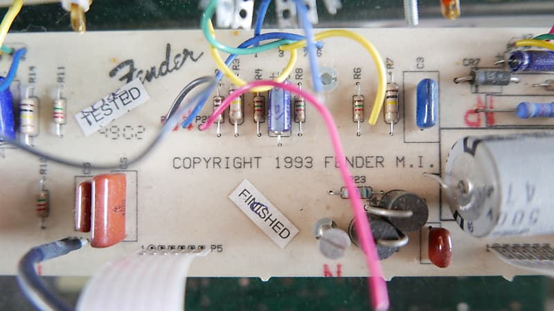 fender 6G15 reissue 1993 Project Circuit | Reverb