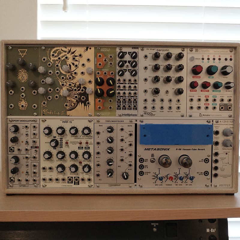 Eurorack Modular Synthesizer ~ ERD/WORM, Hordijk Benjolin, | Reverb