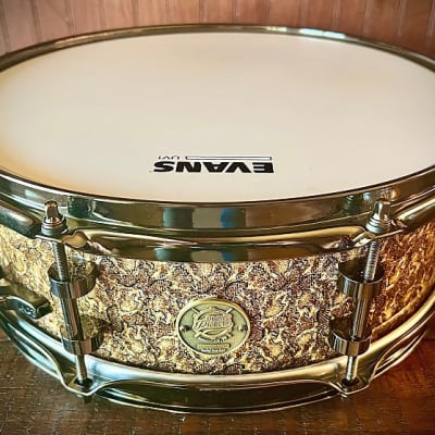 DrumPickers Custom 14x5” Snake Skin Snare | Reverb