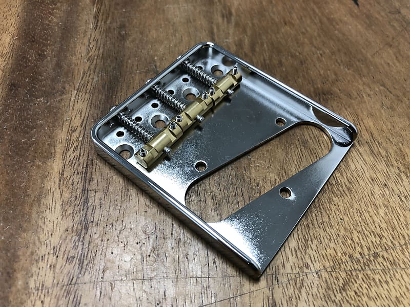 Aumsen aluminium alloy Bridge For Vintage Tele Telecaster | Reverb UK