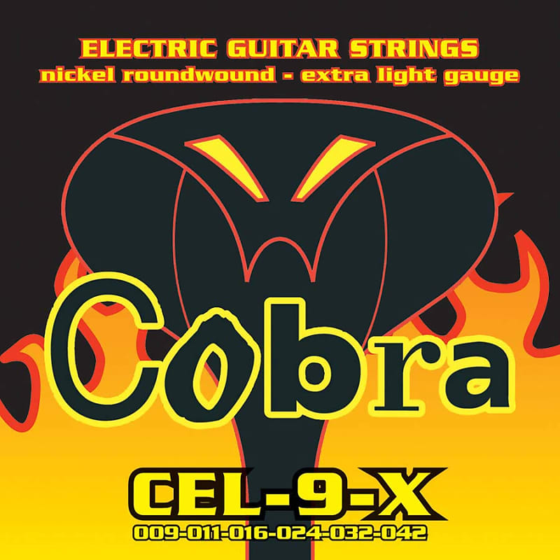 Cobra CEL-9-X string set electric | Reverb