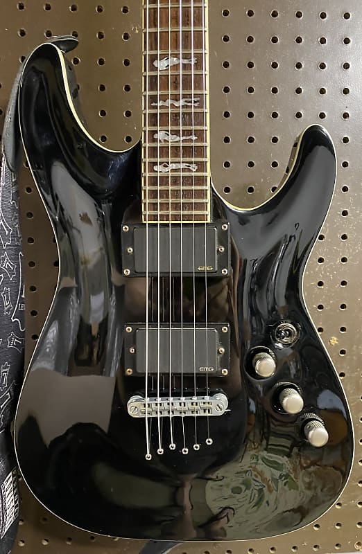 Schecter XXX 2003 Gloss Black | Reverb