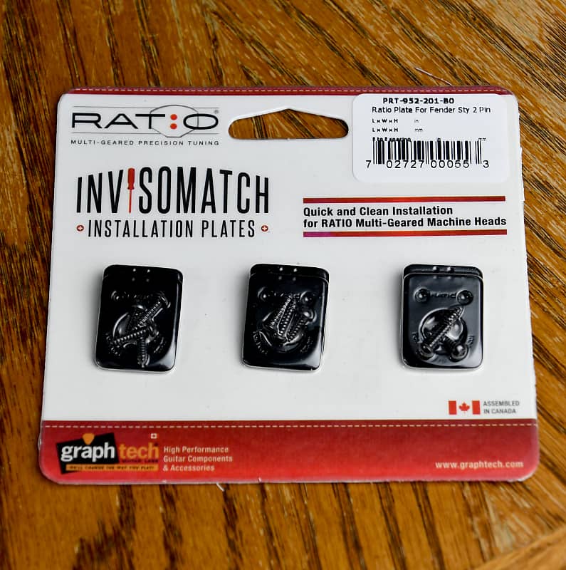 Graph Tech Ratio Invisomatch Premium Mounting Plates For | Reverb