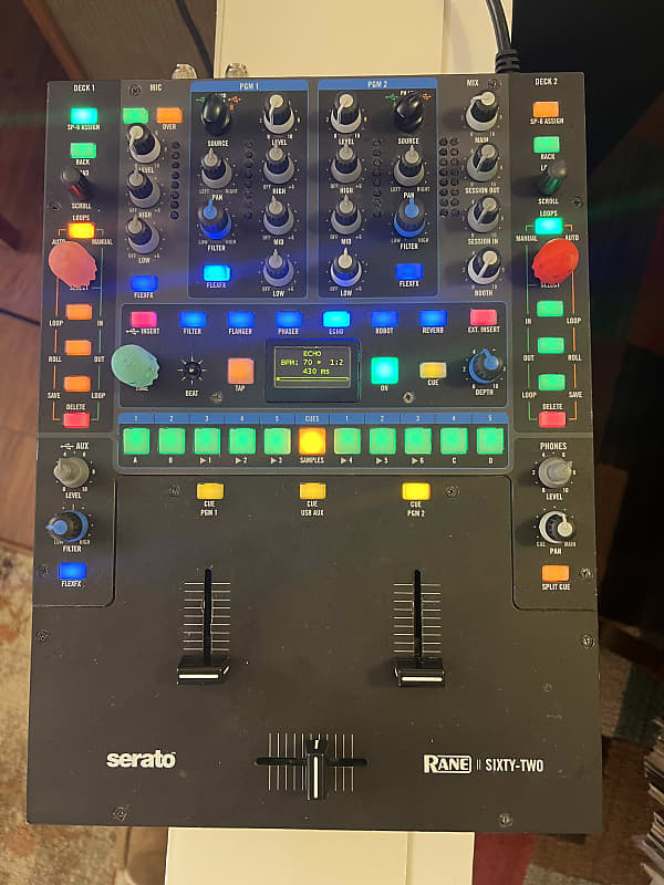 Rane Serato Rane Sixty-Two DJ Mixer | Reverb Rane Serato Rane Sixty-Two DJ Mixer | Reverb