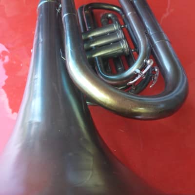 Bach Mercedes Marching Baritone - Gunkote Color Shift | Reverb