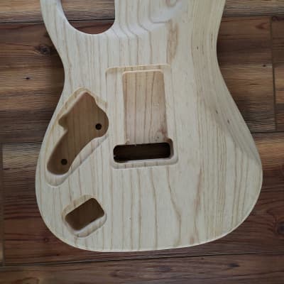 Unfinished 7 String Electric Guitar Body HSH Floyd Rose | Reverb