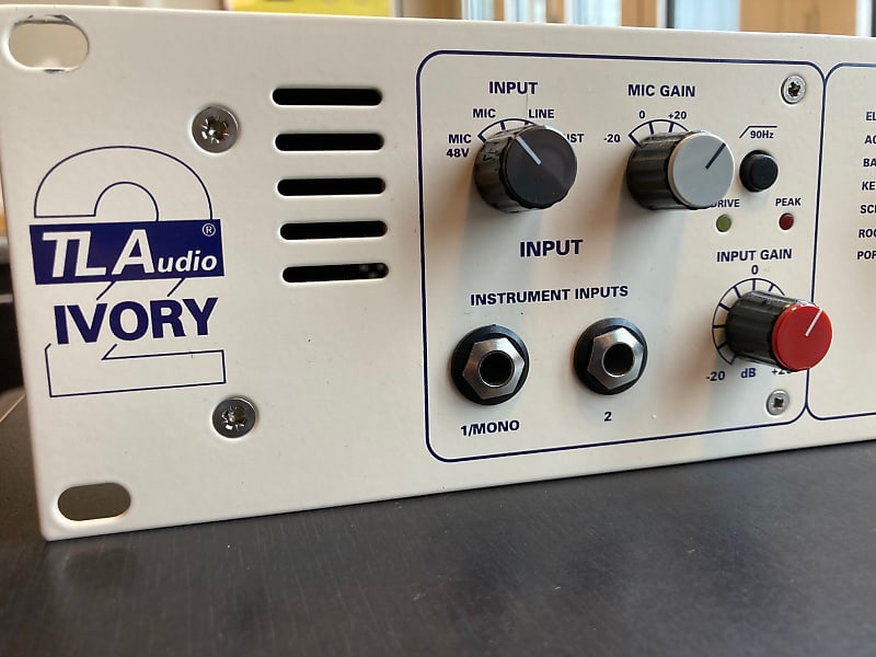 TL Audio IVORY2 / 5060 Preset 2-Channel Tube Compressor | Reverb