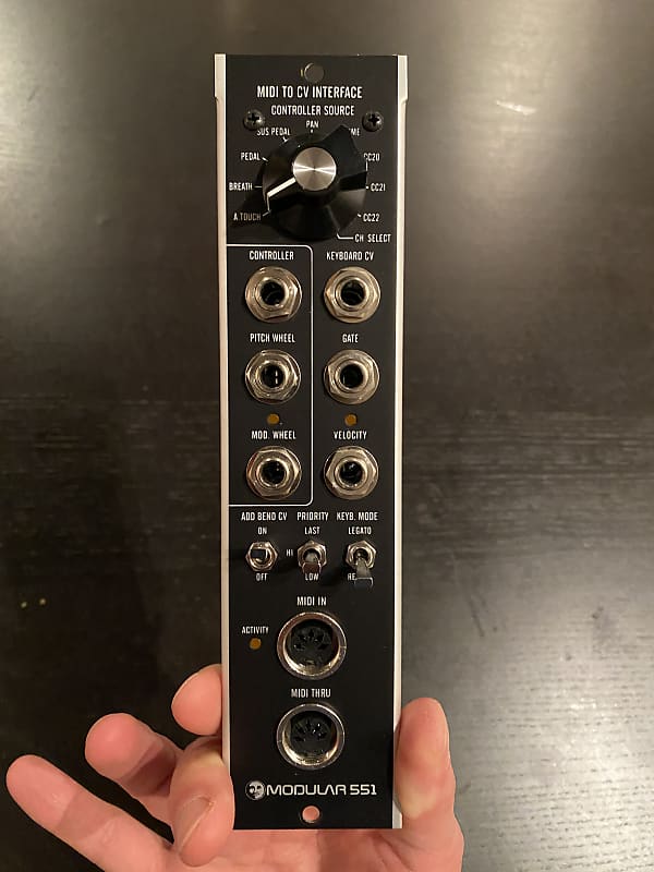 Moon Modular 551 Midi to CV Interface 5U | Reverb