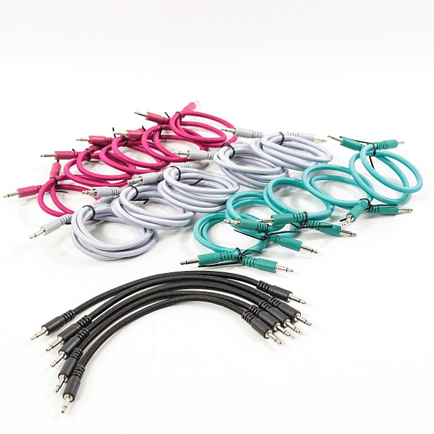 Mutable Instruments Braided Cable Pack Set Of 20 | Reverb