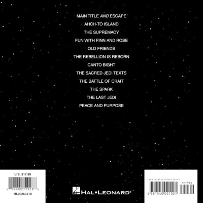 Star Wars The Last Jedi - Music from the Motion Picture | Reverb