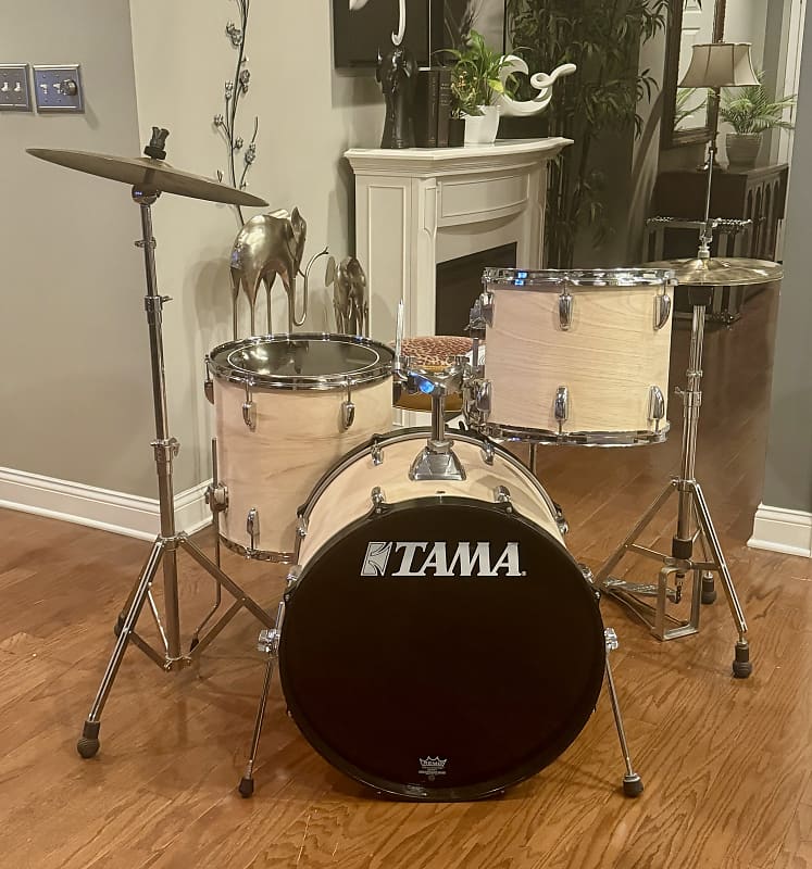 Tama Custom kit - Natural wood | Reverb