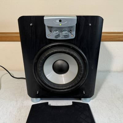 NHT SW2P Powered Subwoofer Black (Sub + Amp) | Reverb