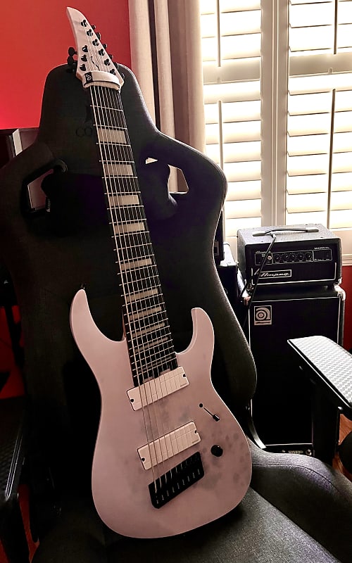 Legator LM-9 Transparent White 9 String w/Gigbag | Reverb