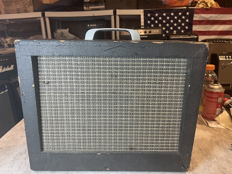 Kay Model 803 3-watt 1x8" Tube Guitar Combo 1962 Black | Reverb