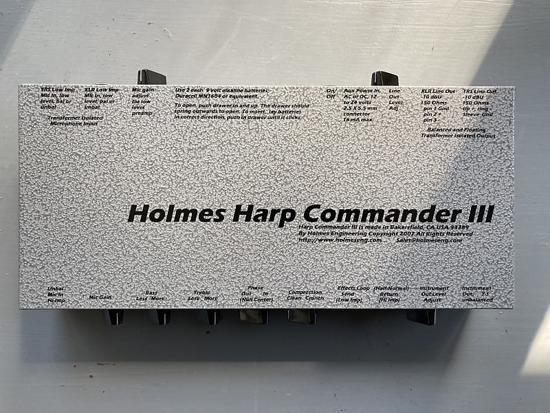 Holmes Harp Commander III 2007 (harmonica effect, lone wolf | Reverb