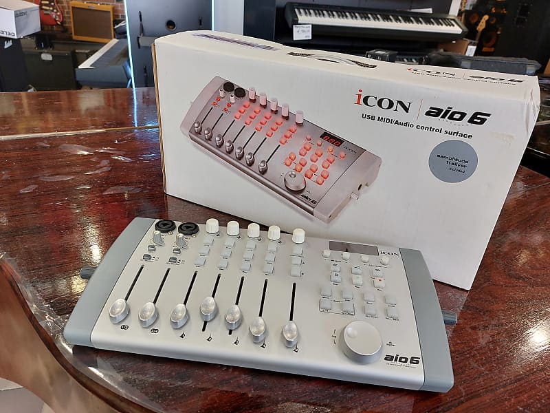 Icon AIO 6 usb Midi-Audio control surface | Reverb