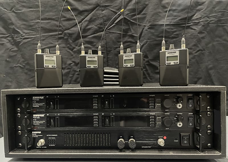 Shure PSM 1000 Series Complete Wireless Dual In-Ear Monitor | Reverb