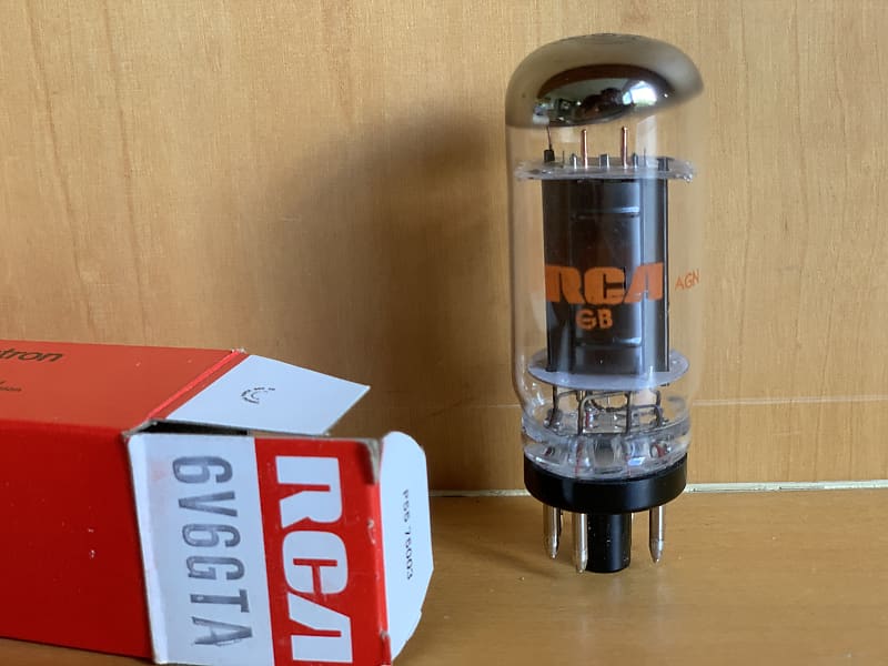 RCA 6V6GTA ORIGINAL VINTAGE NEW OLD STOCK TUBE IN ORIGINAL | Reverb