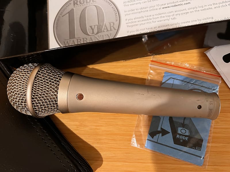 Rode S1 condenser mic Nickel | Reverb