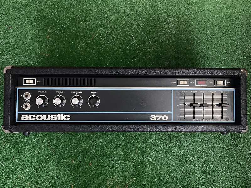 Acoustic 370 Bass Amp Head 1970's | Reverb