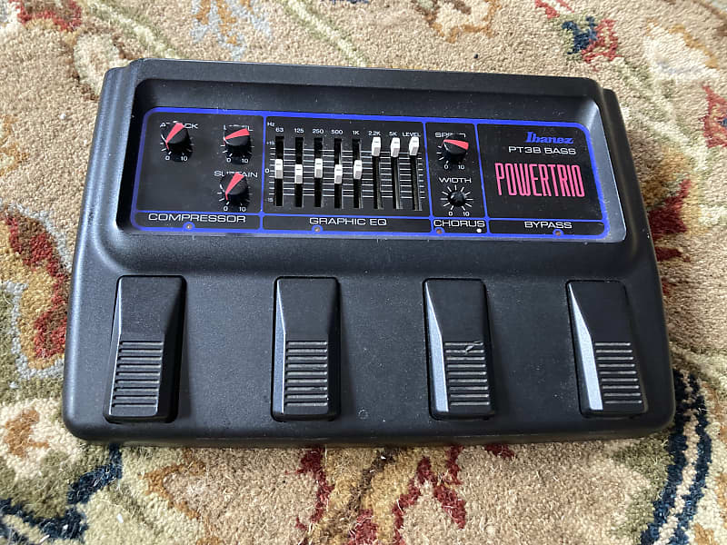 Ibanez PT3B Bass Powertrio Effect Pedal Vintage Not Working | Reverb