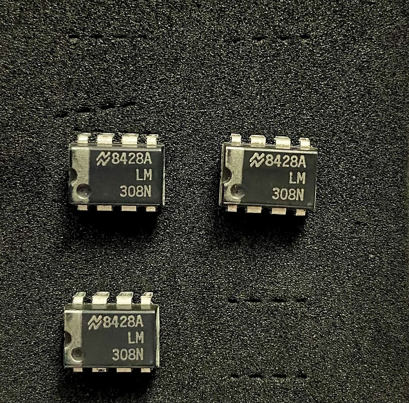 NOS National Semiconductor LM308N Op Amp Chips 1984 | Reverb Canada